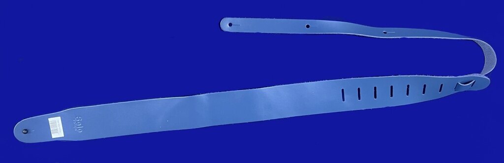 LSGL3-BL Ремень для акустической гитары, кожаный, синий, Lutner