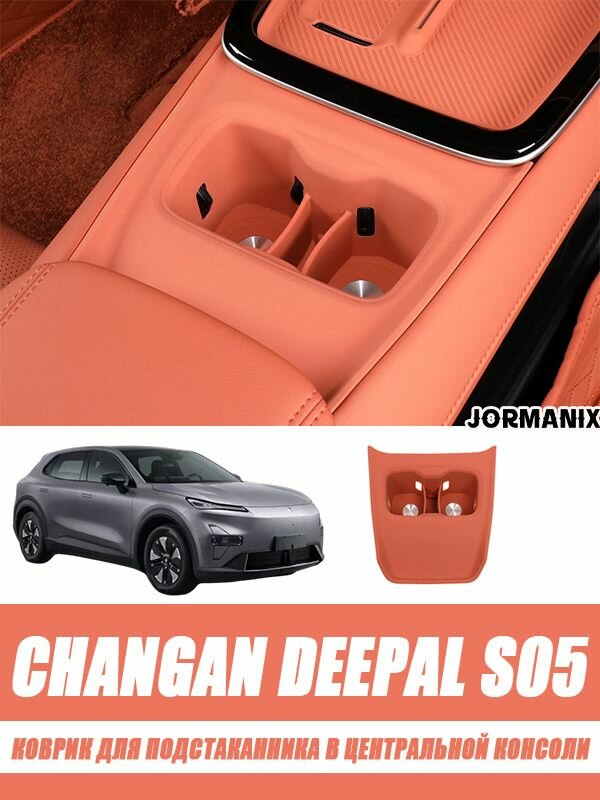 Коврик для подстаканника в центральной консоли changan deepal s05, changan deepal s05 аксессуары