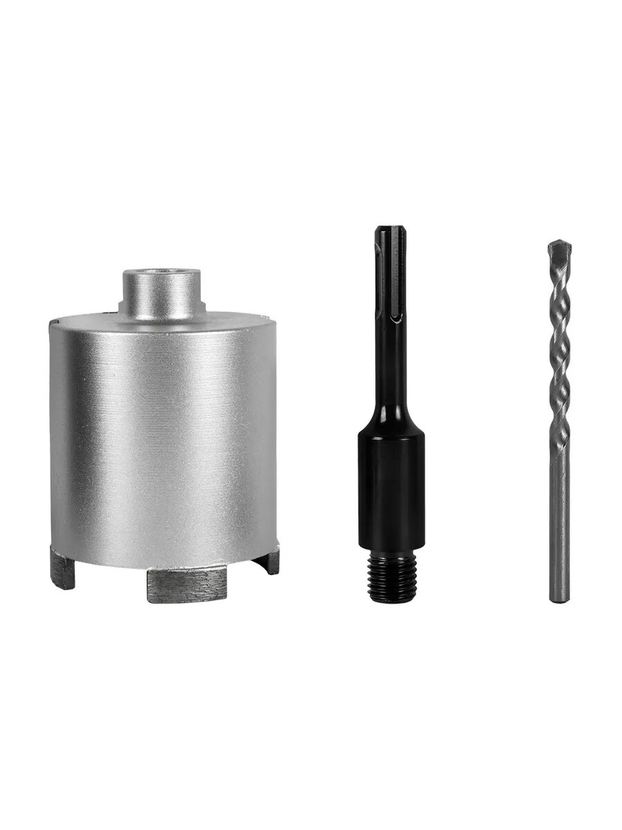 Коронка алмазная Профи по бетону 72мм SDS-plus безударная,