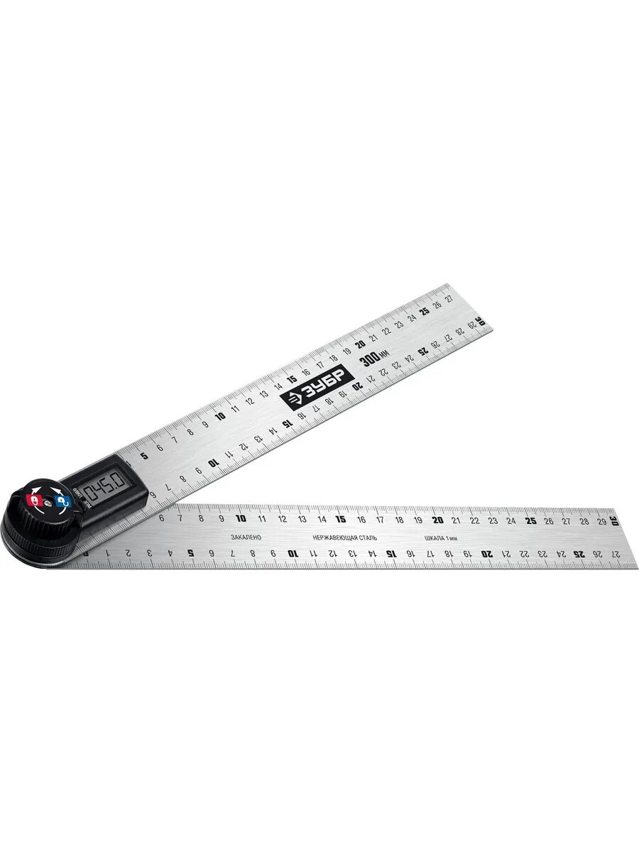 300 мм, электронный транспортир-угломер, Профессионал