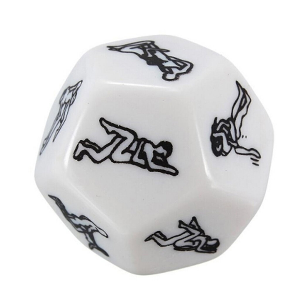 12-гранный свечущий скорпионный кубик для предварительного, игрушка для пар, взрослый эротический кубик для игры, игра в кости для романтики, сексуальный игрушок, материал акрил, цвета черный, белый, люминесцирующий, упаковка 25*25*25мм, вес 13г, 1 шт.