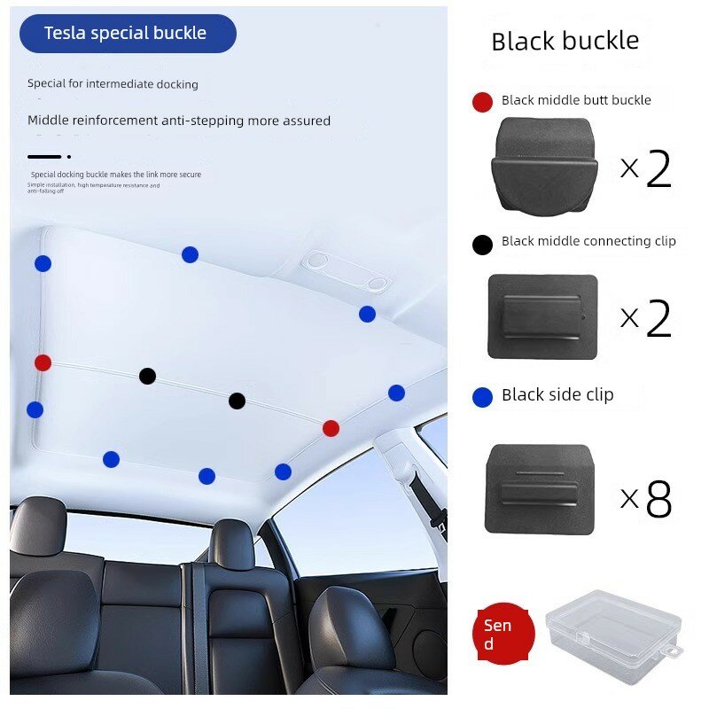 Автомобильный люк на крыше, специальная пряжка Tesla Model Y/3, навес, навес, навес, навес, аксессуары для крепления и