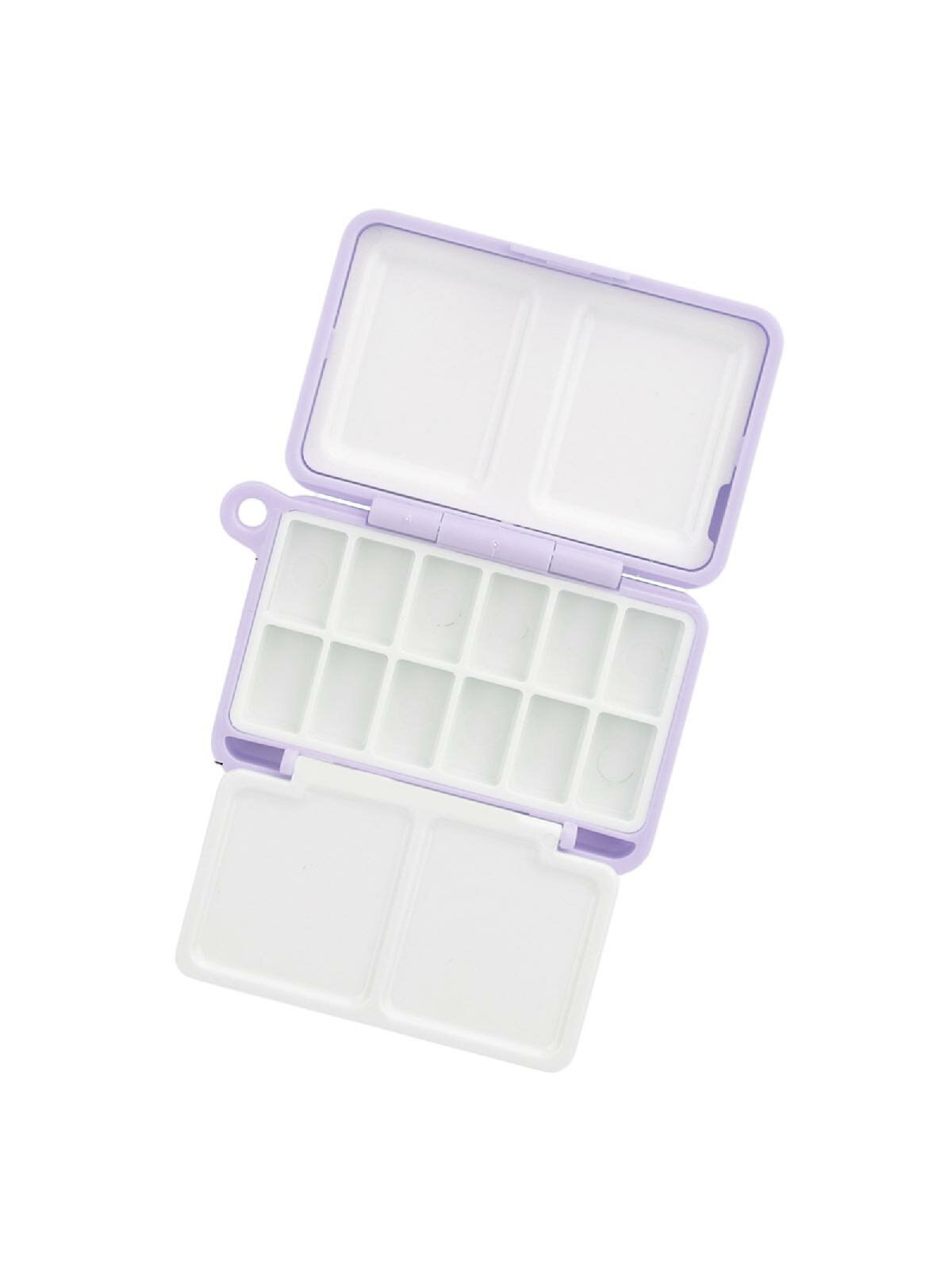 Пустые банки для акварели Коробка с формочками Палитра акварельных красок Коробка для акварели