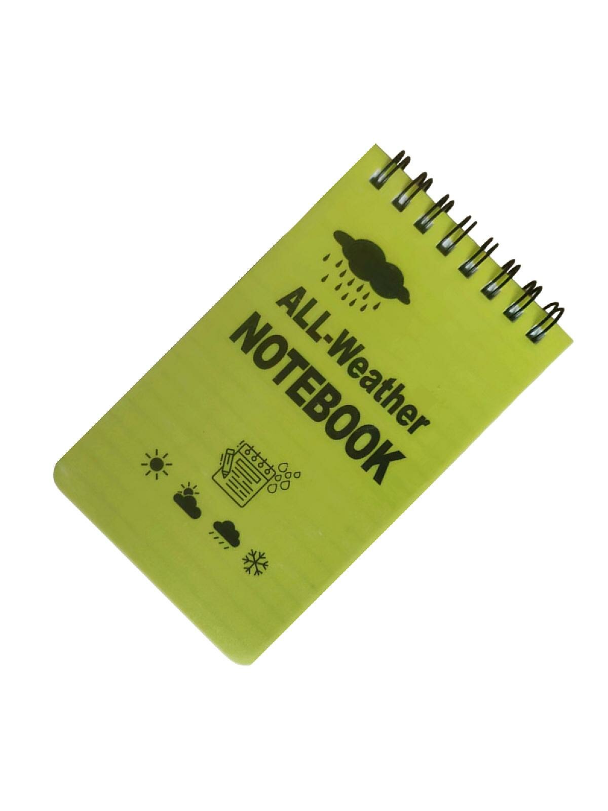 Всепогодный блокнот Водонепроницаемый блокнот всепогодный бумажный блокнот для офиса
