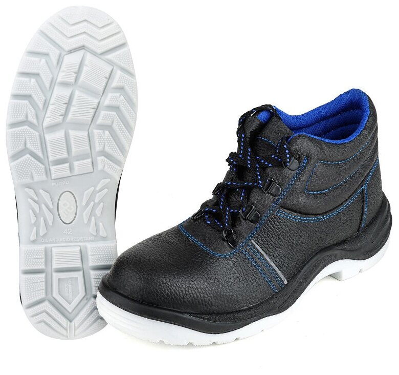 Ботинки рабочие (мод.12Т) с металлическим подноском (р.47)