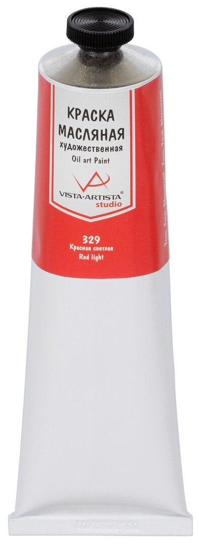 Краски масляные "VISTA-ARTISTA" Studio VAOS-120 120 мл 329 Красная светлая