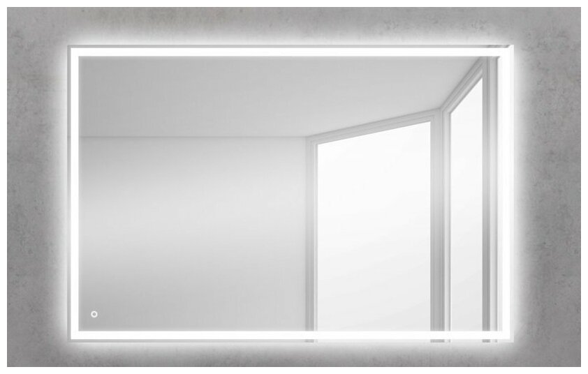 Зеркало BelBagno SPC-GRT-1200-800-LED-BTN