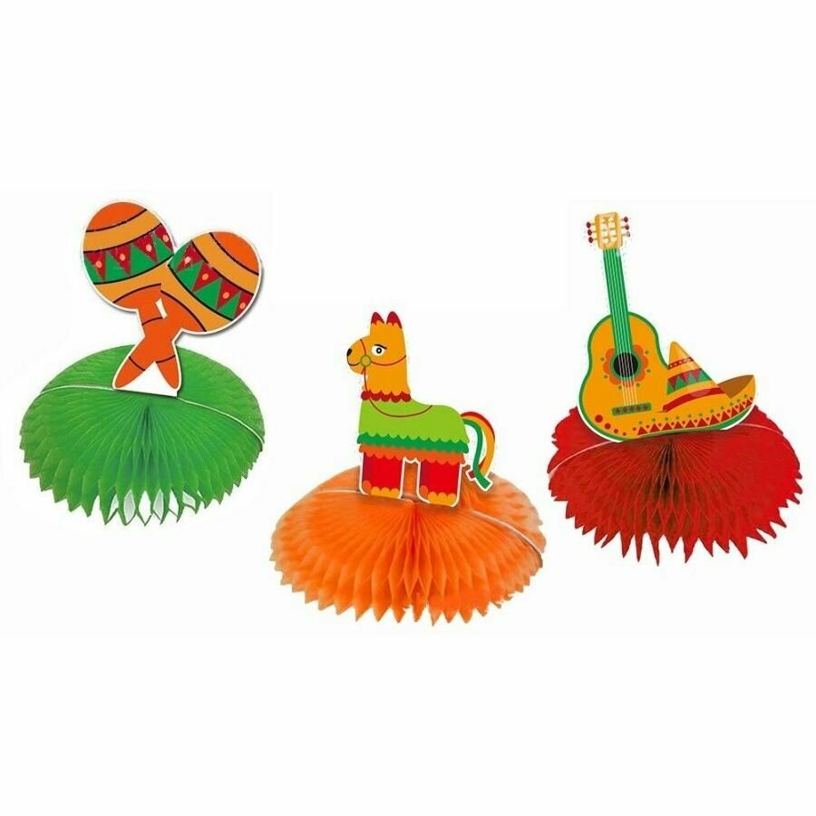 Украшения Мексиканская вечеринка 3 шт