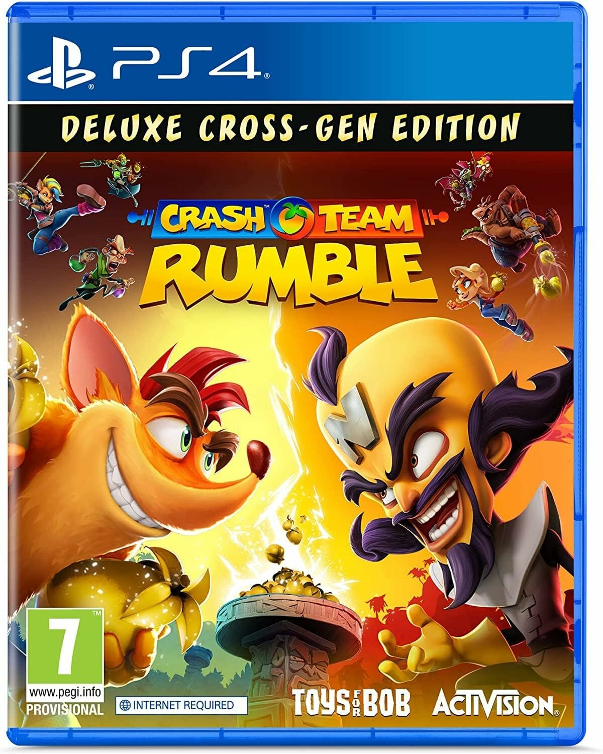 Crash Team Rumble. Deluxe Edition (PS4, английская версия)