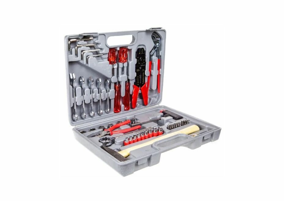 Набор инструментов 100 предметов в чемодане RST-2575