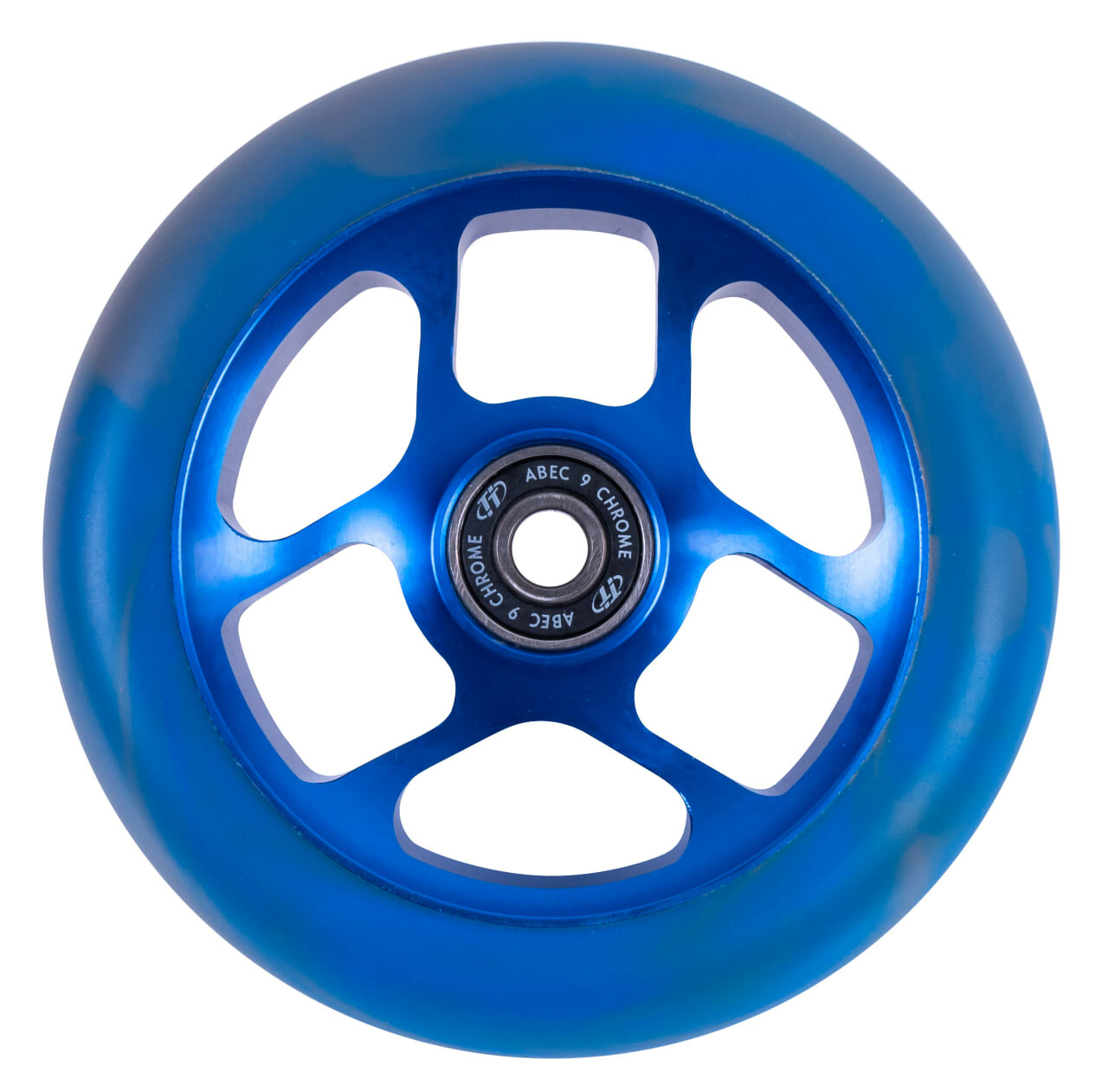 Колесо для трюкового самоката Tech Team TT 110x24 мм. Topaz Blue