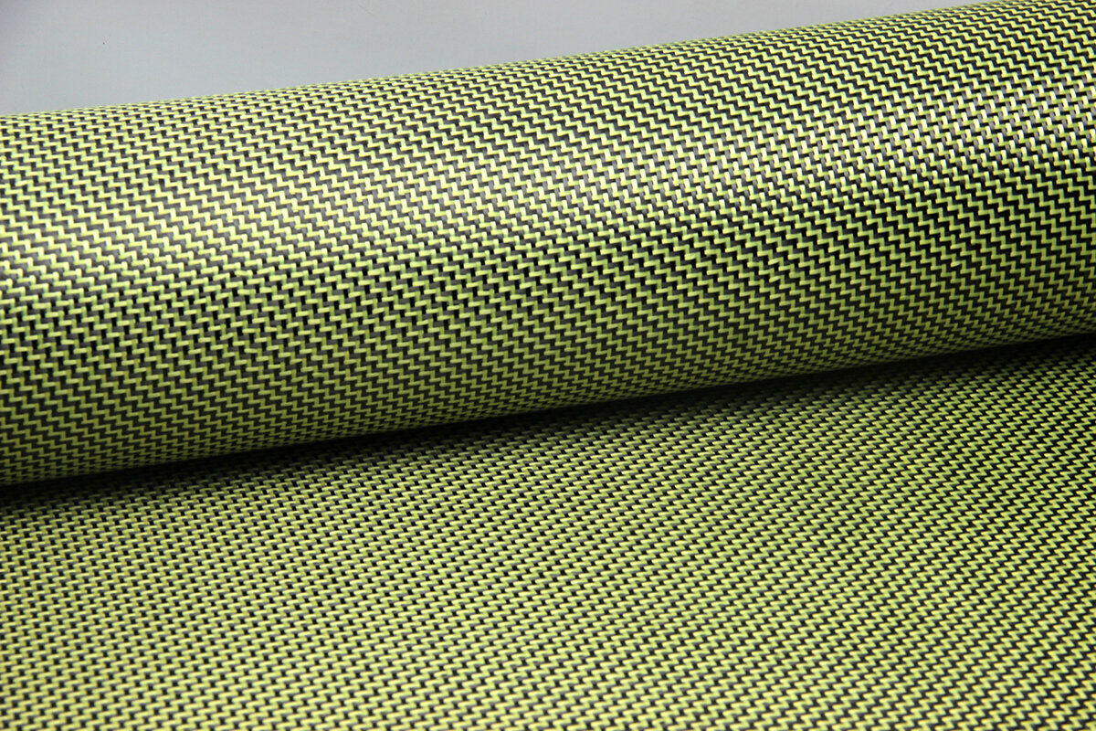 Гибридная ткань карбон-кевлар W-образная 100 см