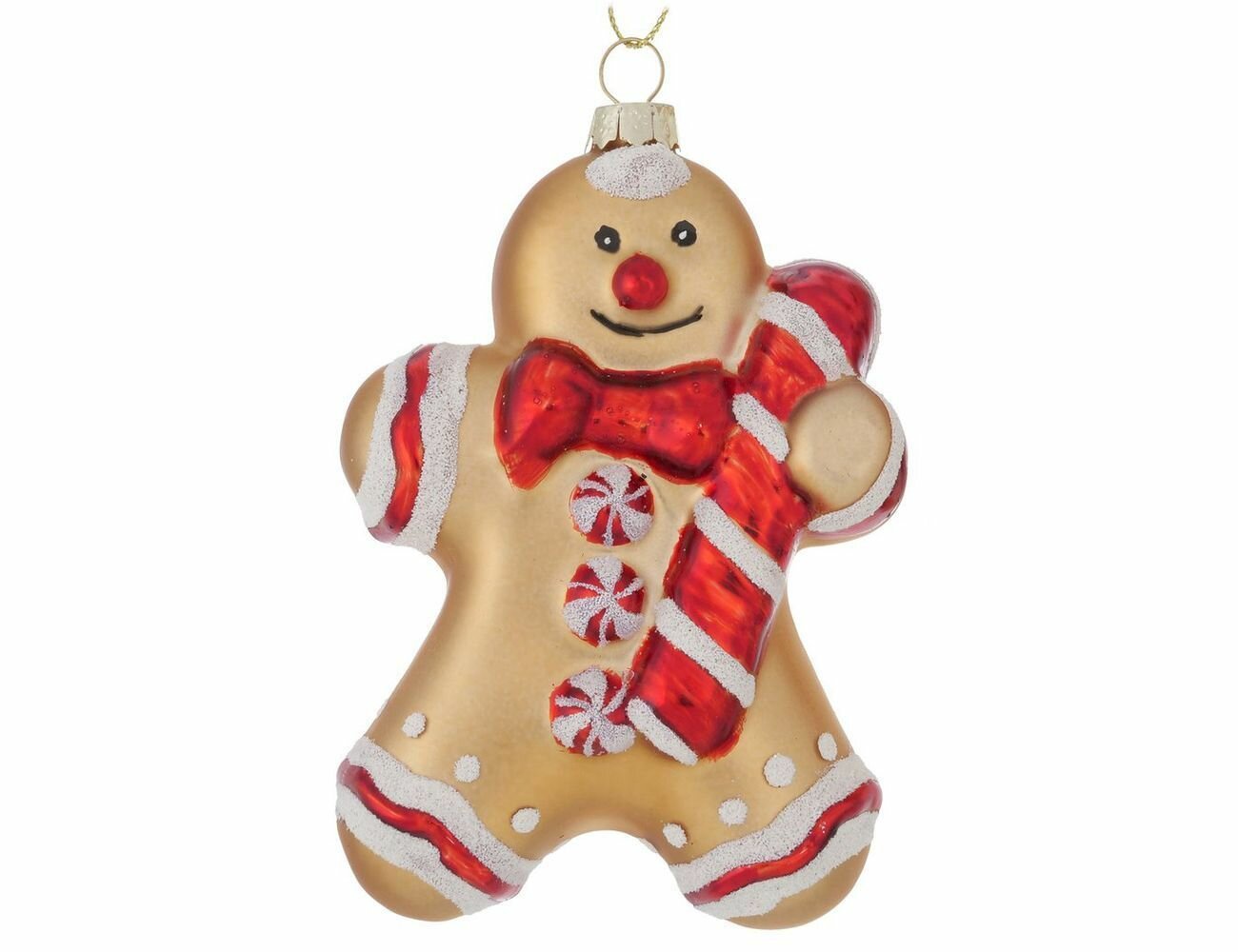 Ёлочная игрушка, стекло, 13 см, Boltze