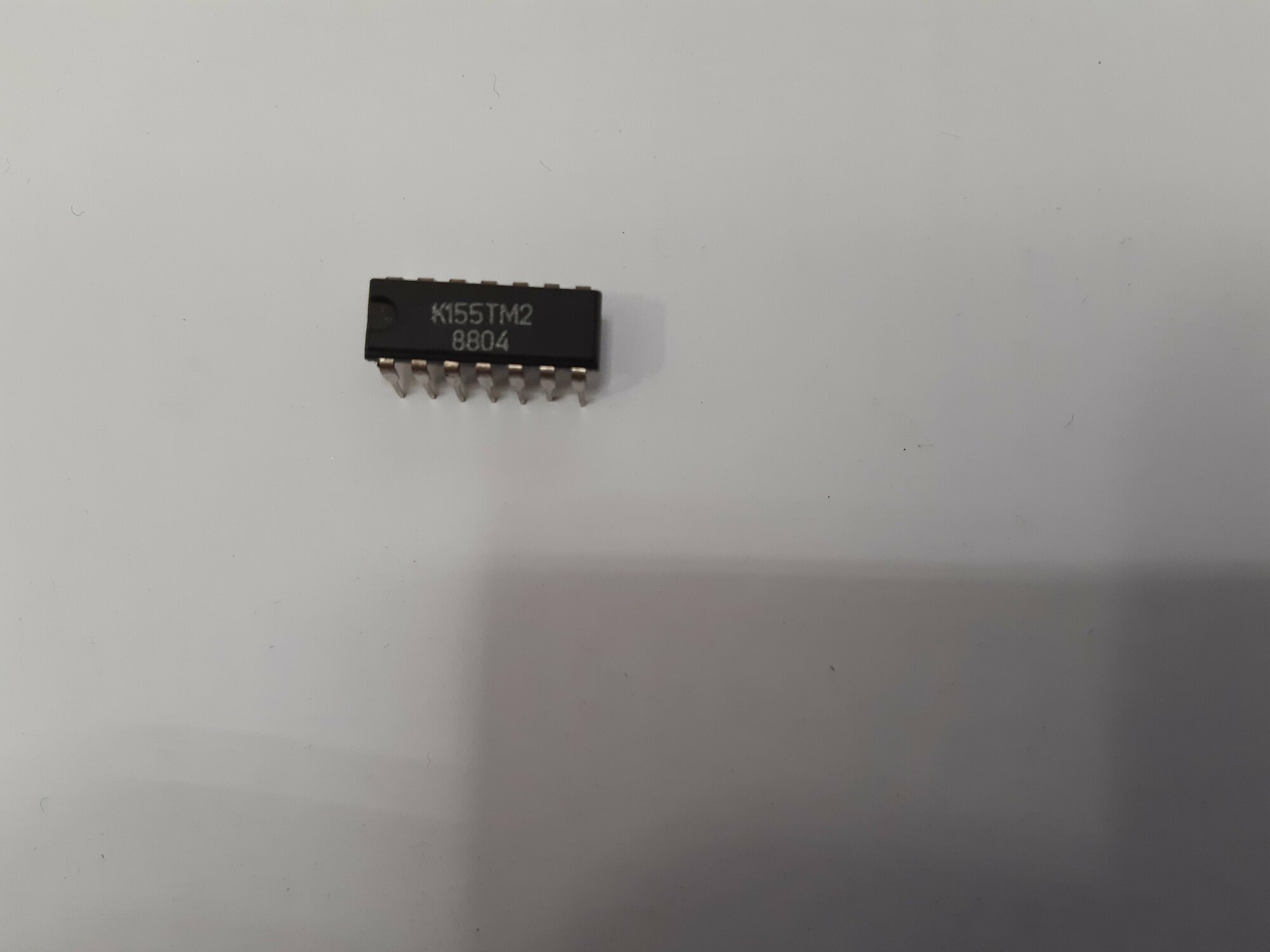 Микросхема К155ТМ2 (комплект 5 штук) 1984г.