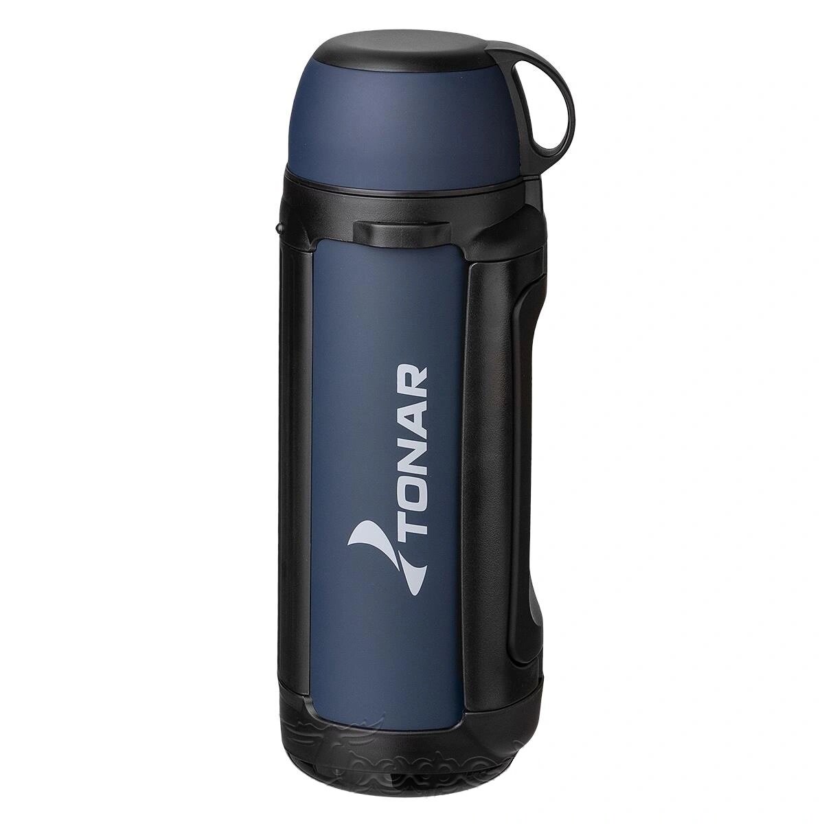 Термос (HS. TM-043) 1900ML (крышка-кружка с ручк, доп. пл. чашка, скл. ручки, ремень) TONAR