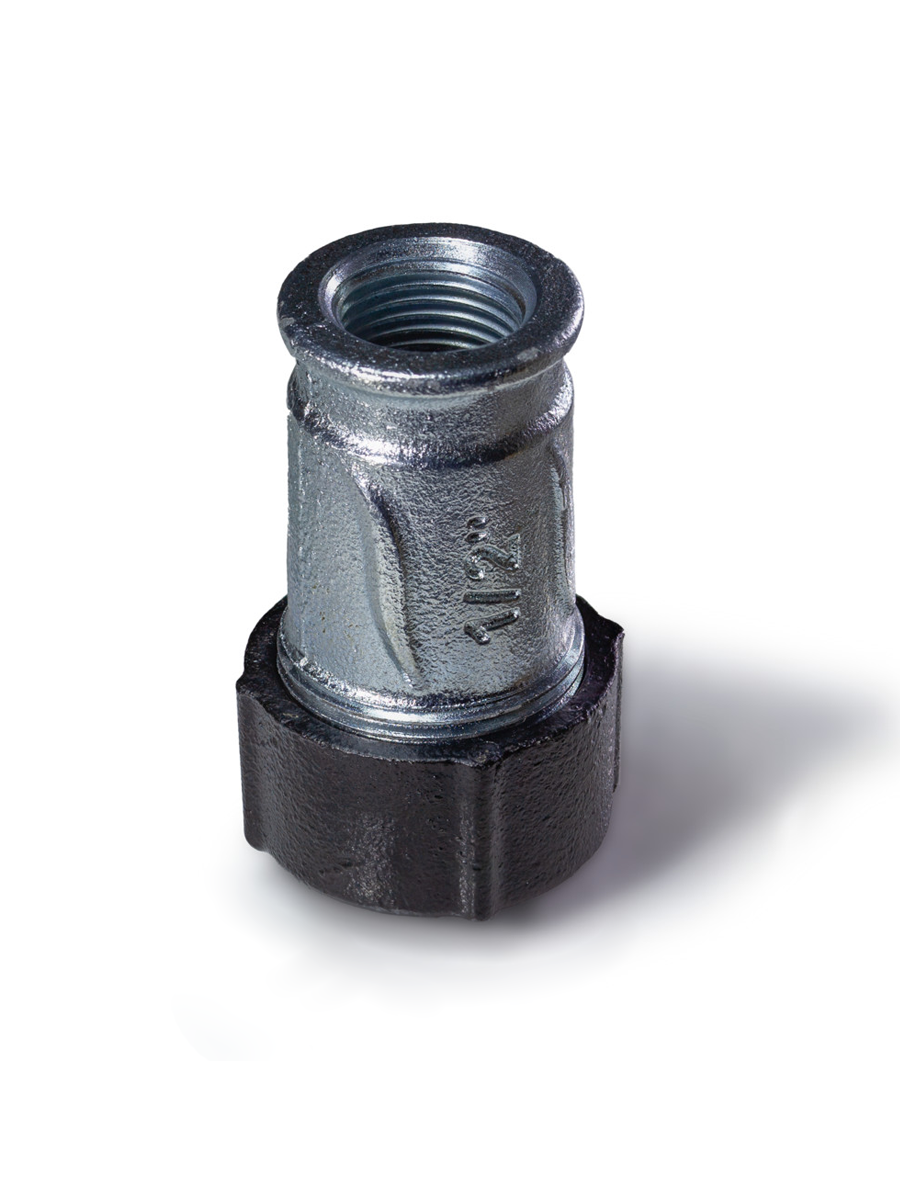 Муфта обжимная из ковкого чугуна с внутренней резьбой Ду 20 (3/4")