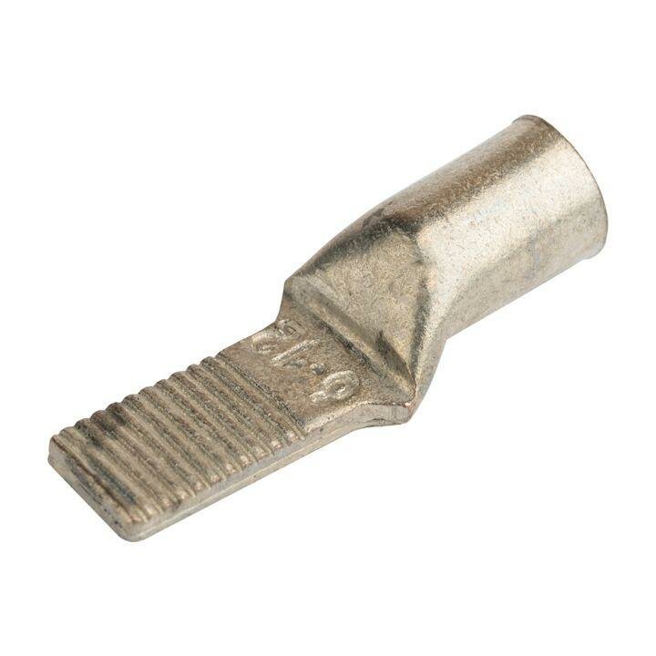 Наконечник штифтовой медный луженый НШМЛ-6-5.5-12, EKF NSHML-6-5.5-12 (50 шт.)