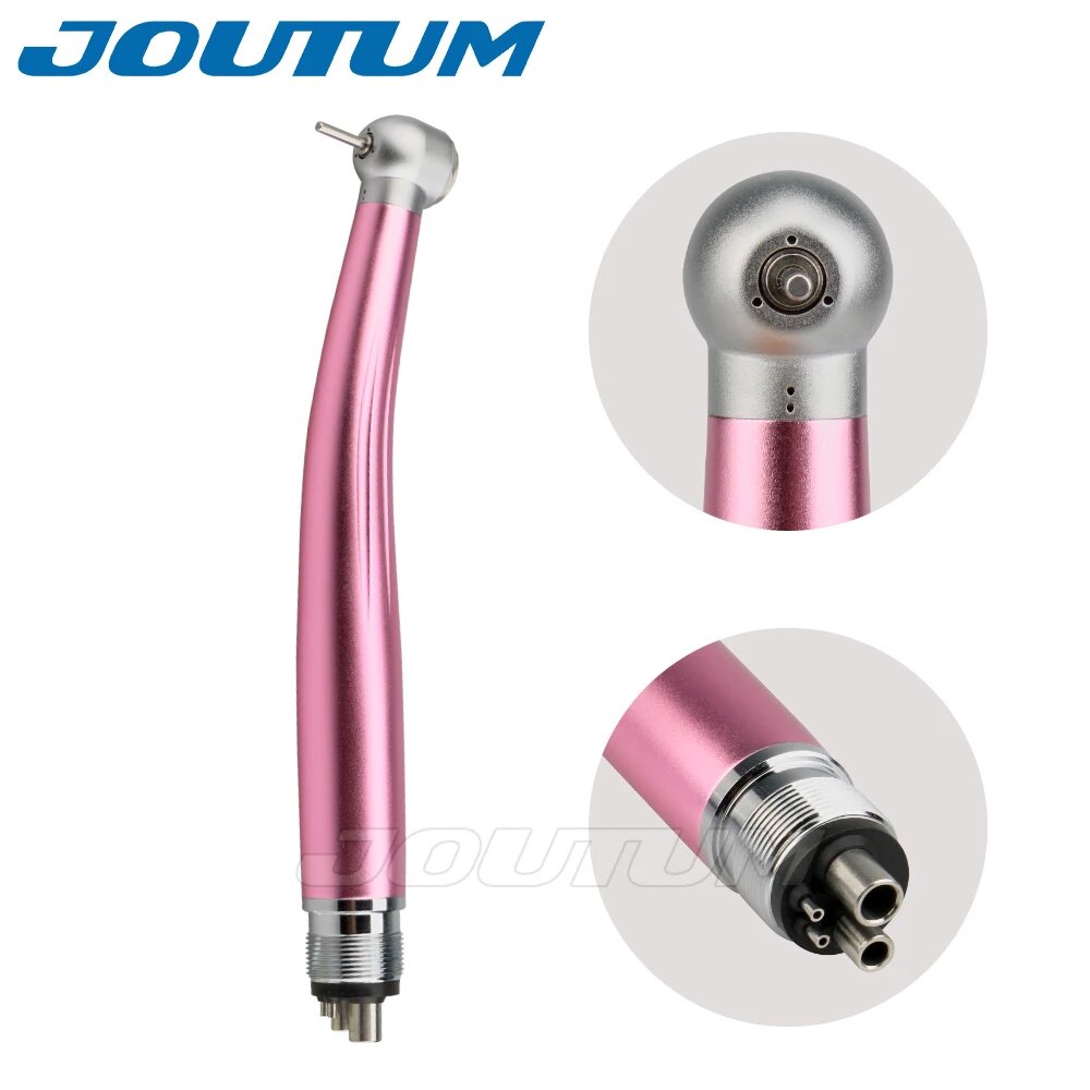 JOUTUM Стоматологический турбинный наконечник Pink 4 Holes