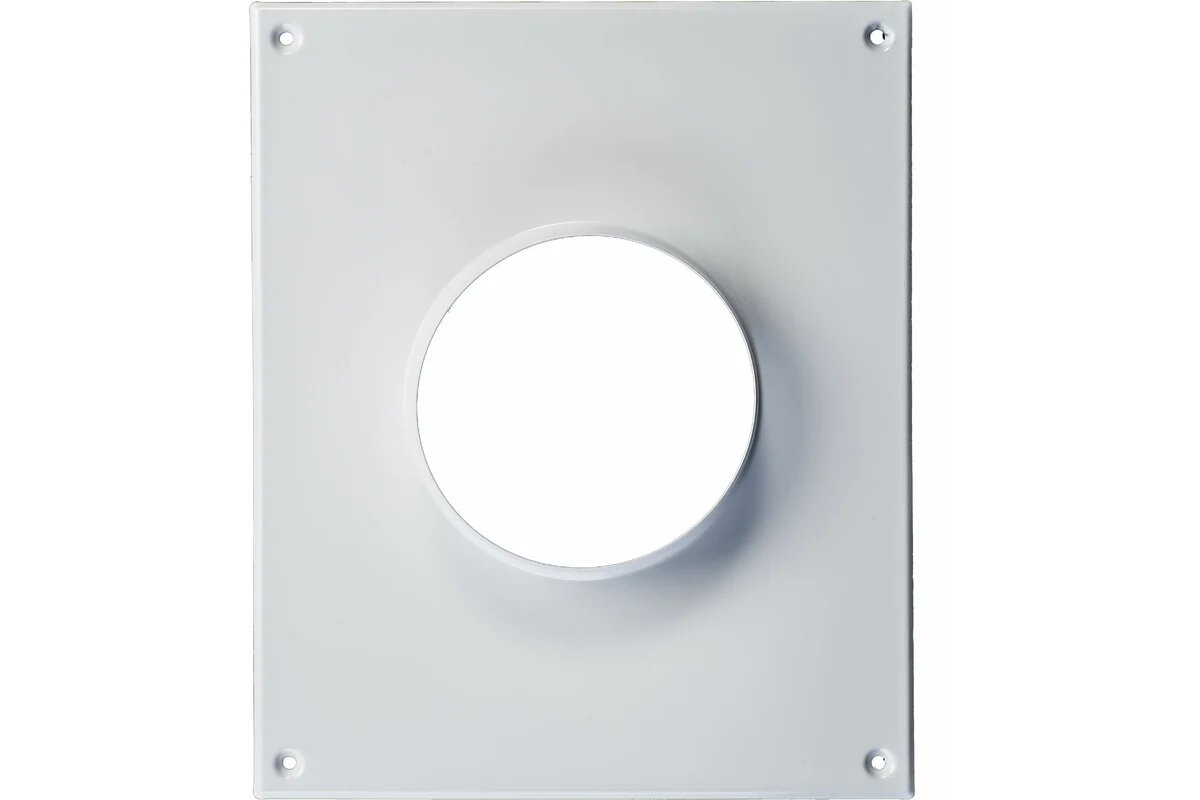 Виенто 150ПМ Площадка торцевая металлическая с фланцем 196x236 мм, 150 мм для монтажа