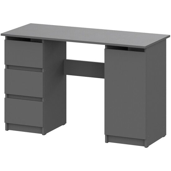 Стол письменный Арника Мебель 120 см Денвер, графит