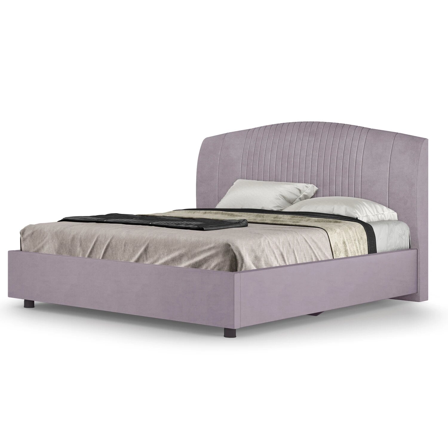 Кураж Кровать-12М с подъёмным основанием 1800 лаванда