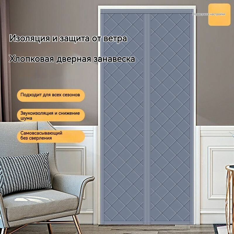 Дверь межкомнатная, Полиэстер с ПВХ покрытием, 1000x2000, Глухая