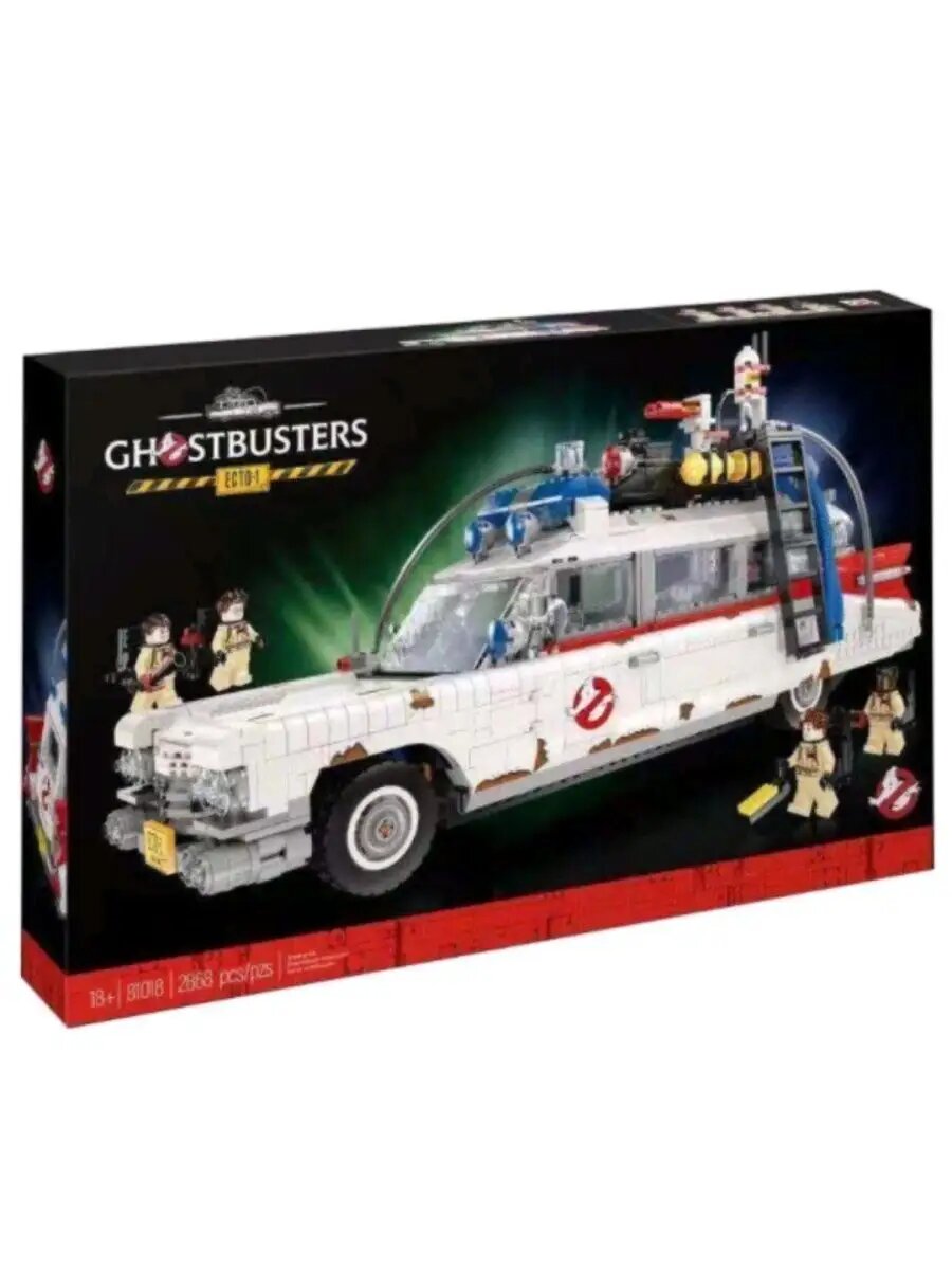 Конструктор набор Ghostbusters Машина Охотников аналог LEGO