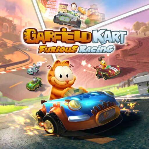 Garfield Kart Furious Racing для Sony PlayStation | PS4 и PS5 на русском языке | Игра навсегда | Быстрая доставка
