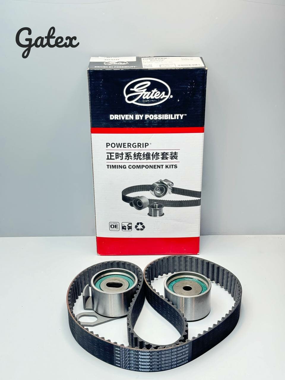 Комплект ГРМ Gates (ремень и ролики) для Great Wall Hover, Wingle дизель 2.8л фирма GATES K0176119 1006060-E06