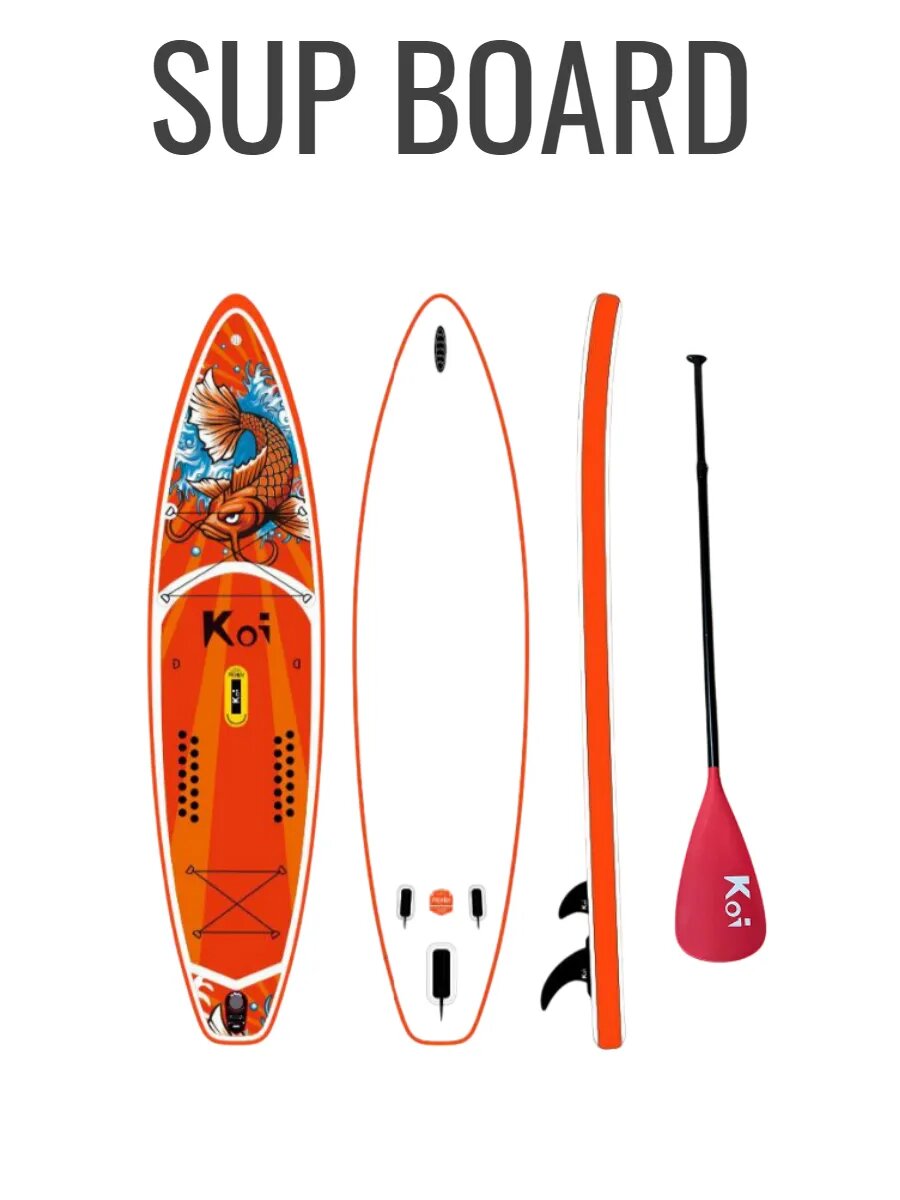Сапборд SUP-доска Koi Premium 11′6×33″x6" (350x84x15 см)