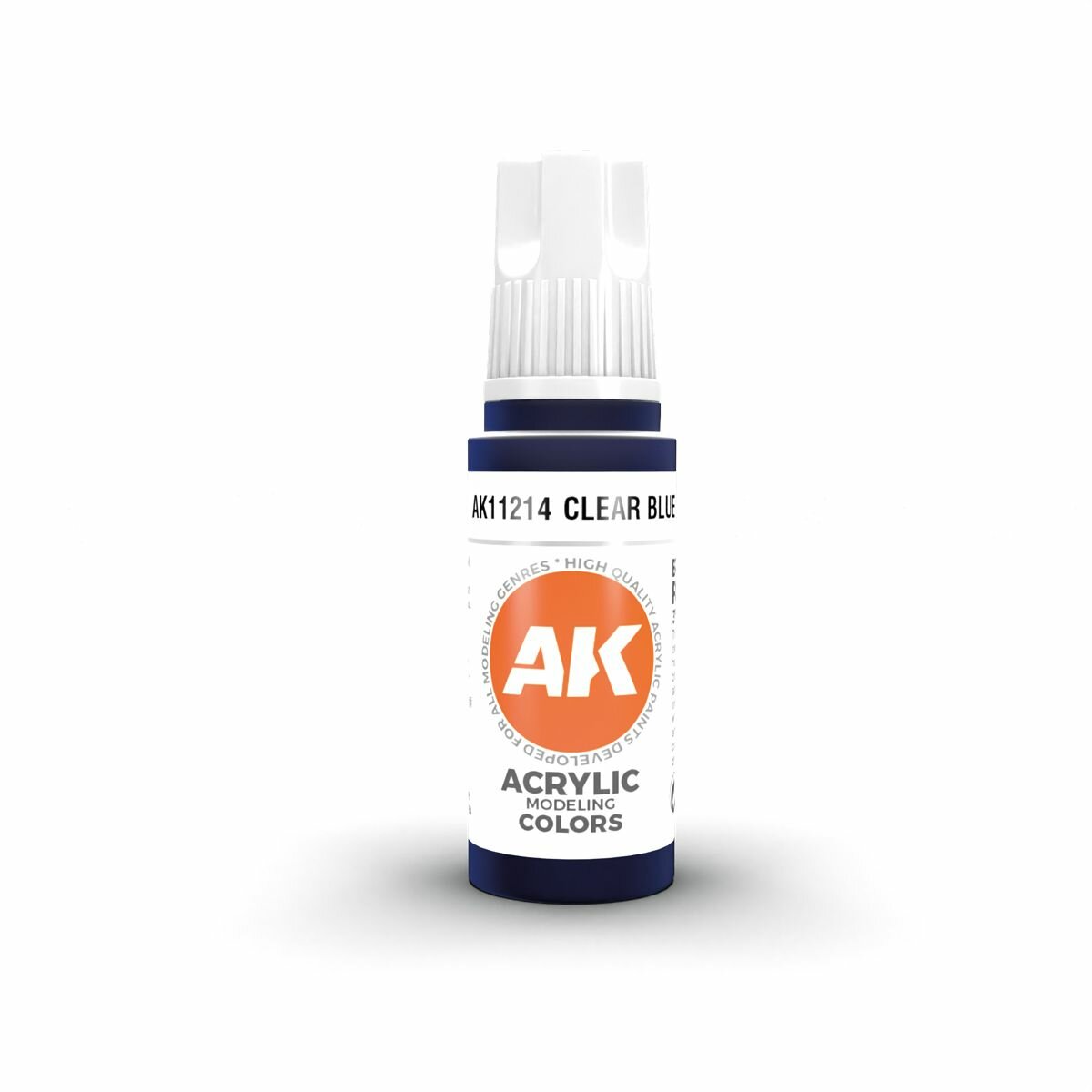 Акриловая краска AK Interactive - Clear Blue (17мл)