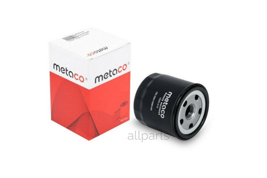 METACO 1020-015 Фильтр масляный SEAT / SKODA / VW Metaco 1020-015