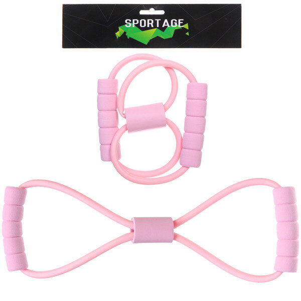 Эспандер трубчатый "Индиго" розовый