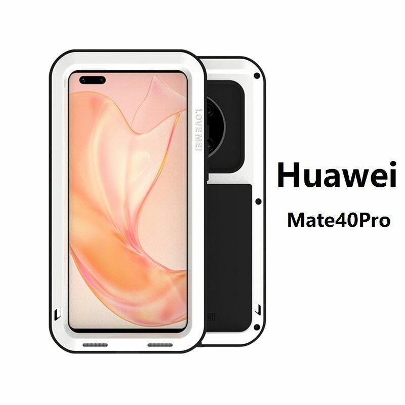 Чехол-ракушка MyPads для Huawei Mate 40 Pro, мощный силикагелевый, противоударный