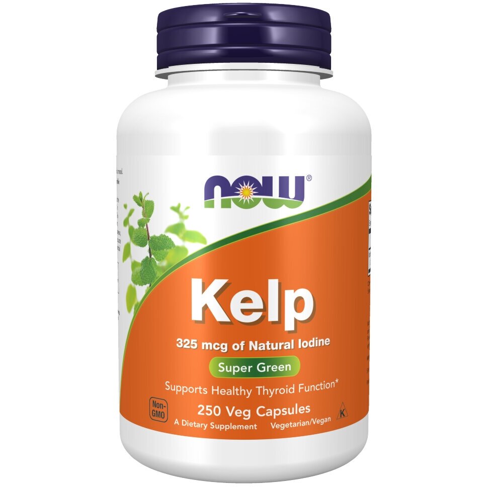 NOW Kelp 325 mcg (250 вег кап)