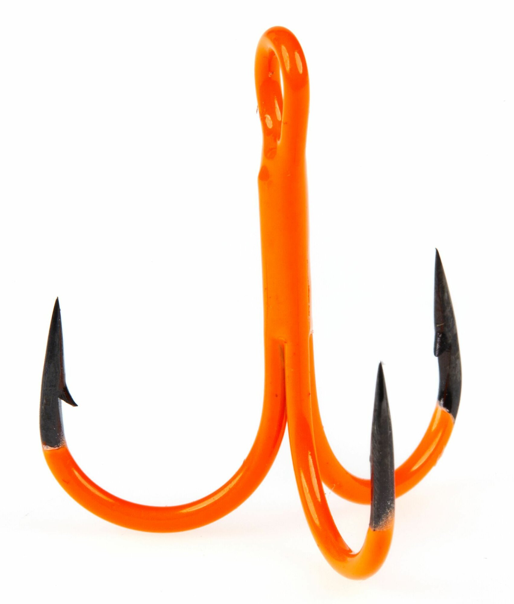 Крючки для рыбалки тройники металлические набор на щуку и сома, Lucky John Orange UV LJH201 разм. K02 5 шт, снасти карповые летние