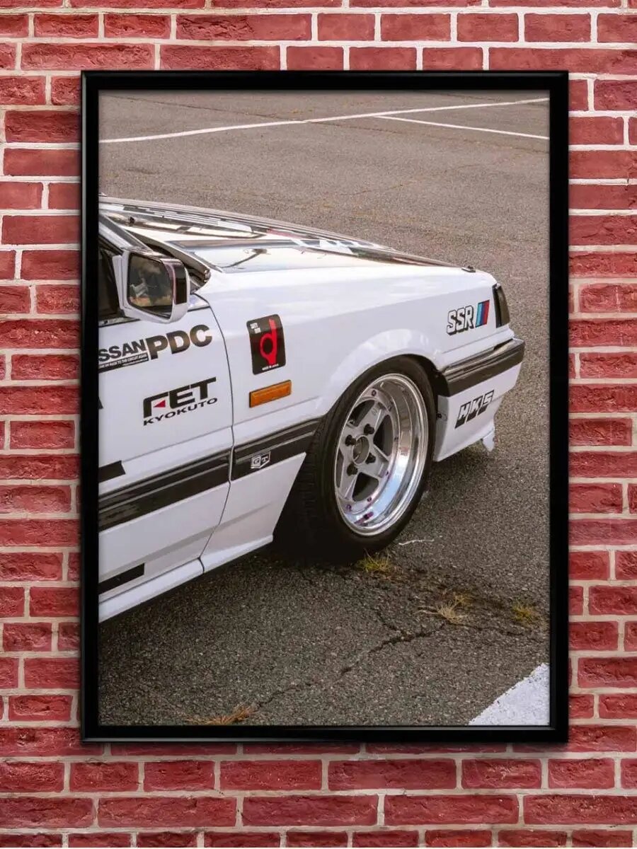 Плакат, Постер Nissan (А3 постер на стену)