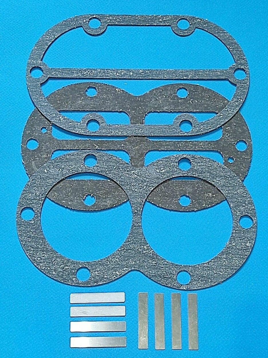 Комплект прокладок и пластин К24, К25 компрессор АСО (паронит, сталь)