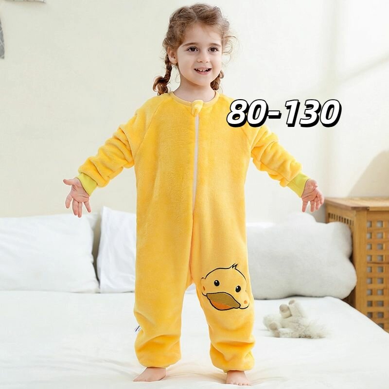 Детский спальный мешок с длинными рукавами