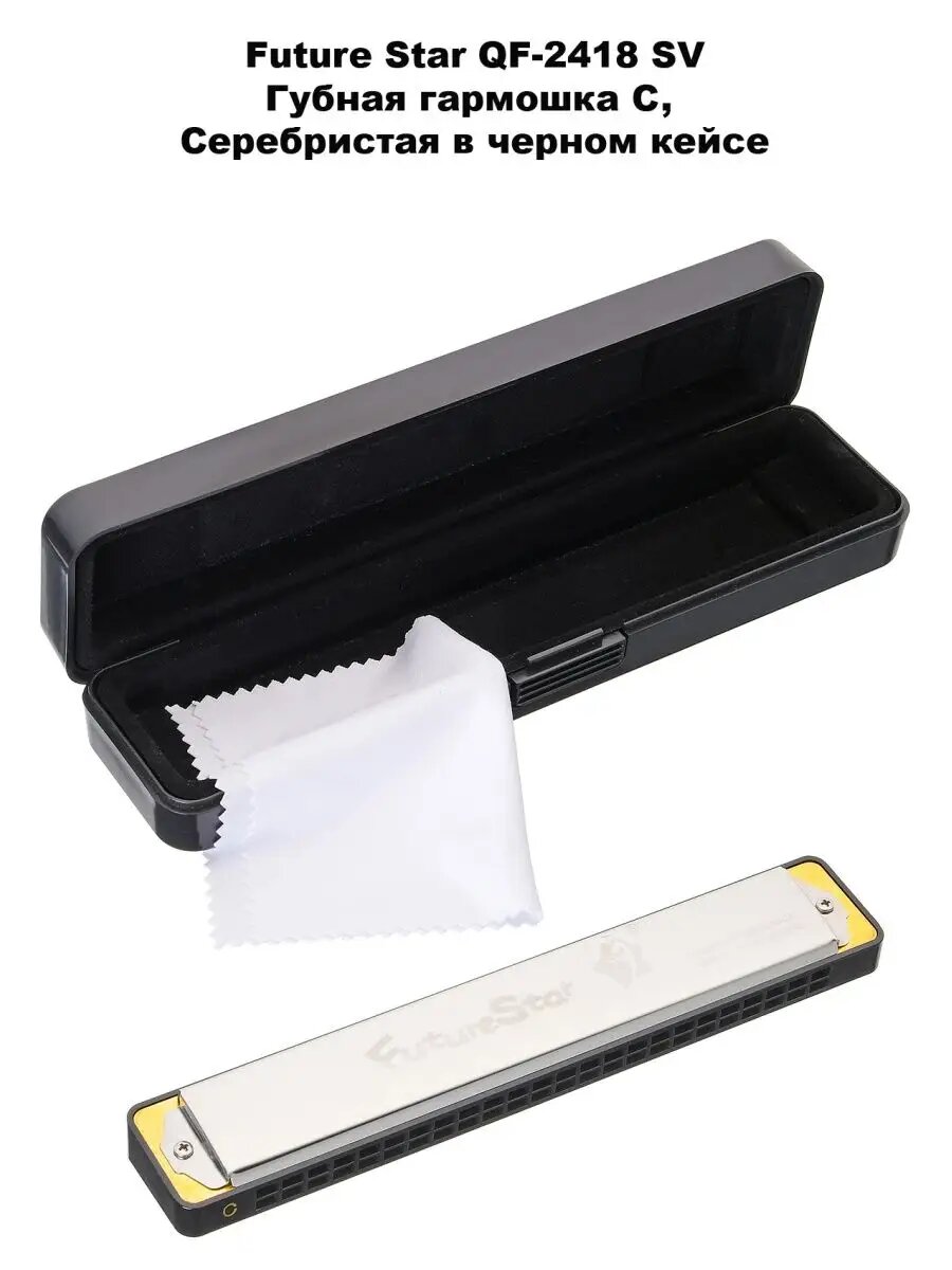 Губная гармошка Future Star QF-2418 SV