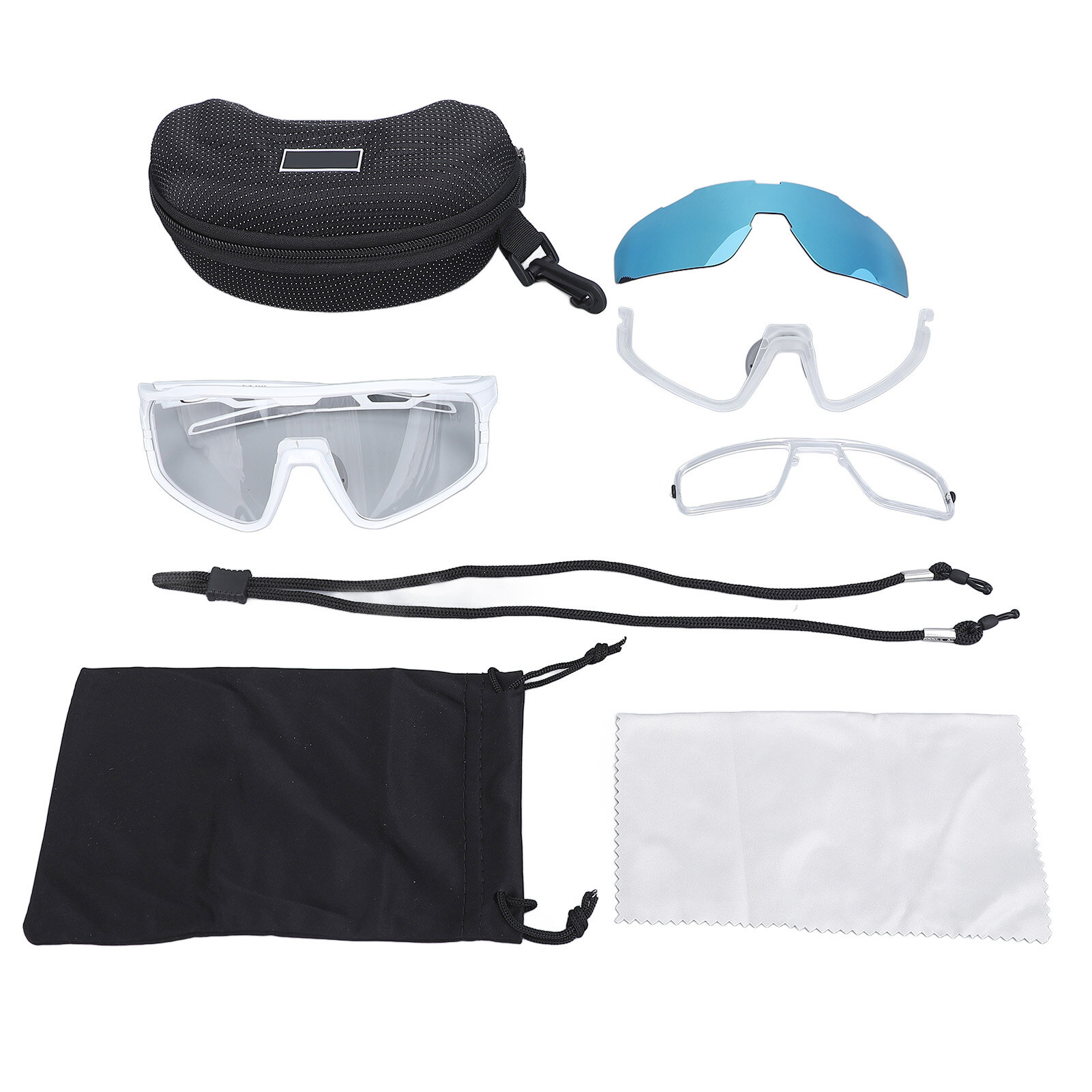 Велоочки со сменными линзами, поляризованные