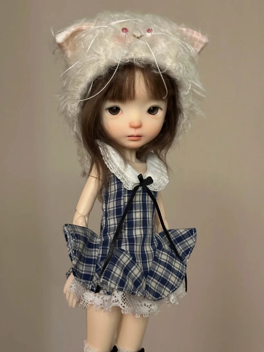 Резиновая шарнирная кукла Jale 1/6 Normal skin, only head no body