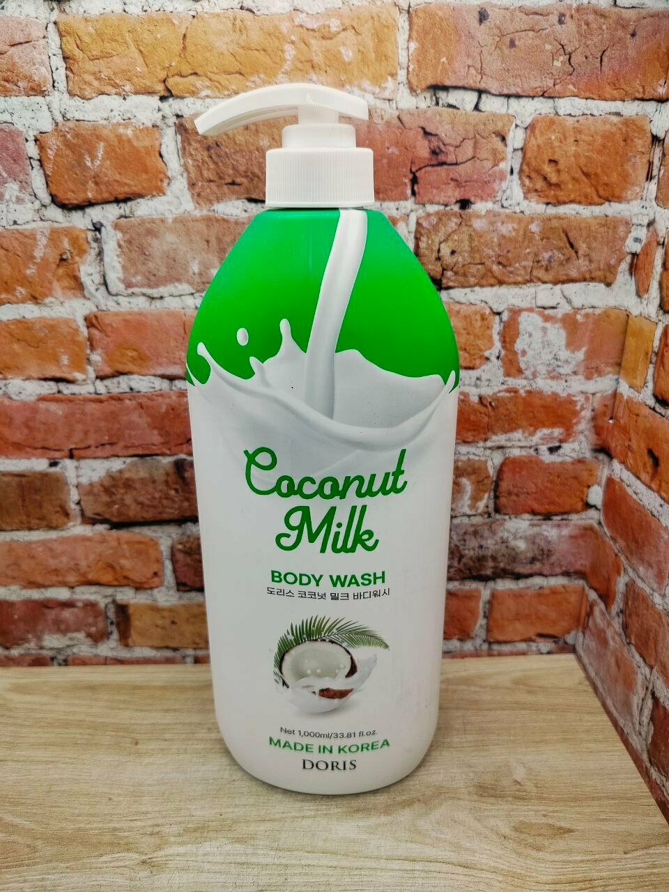 Jigott Doris Body Wash Coconut Milk Гель для душа Кокосовое молочко 1000 мл