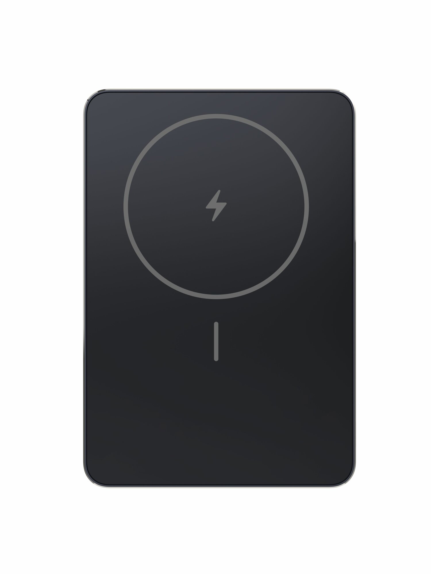 Аккумулятор внешний Xiaomi Super Slim Magnetic Power Bank 5000mAh, черный