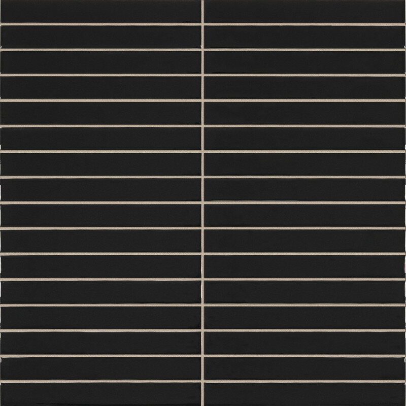 Плитка керамогранит недорого в спб Kromo Pencil Black 35x35