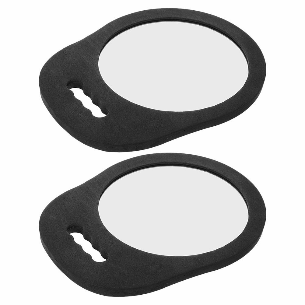Зеркало В Руку, Круглое, С Одной Ручкой, Противоударное, Регулируемые Углы, Для Парикмахеров И Стилистов, 2 Комплекта