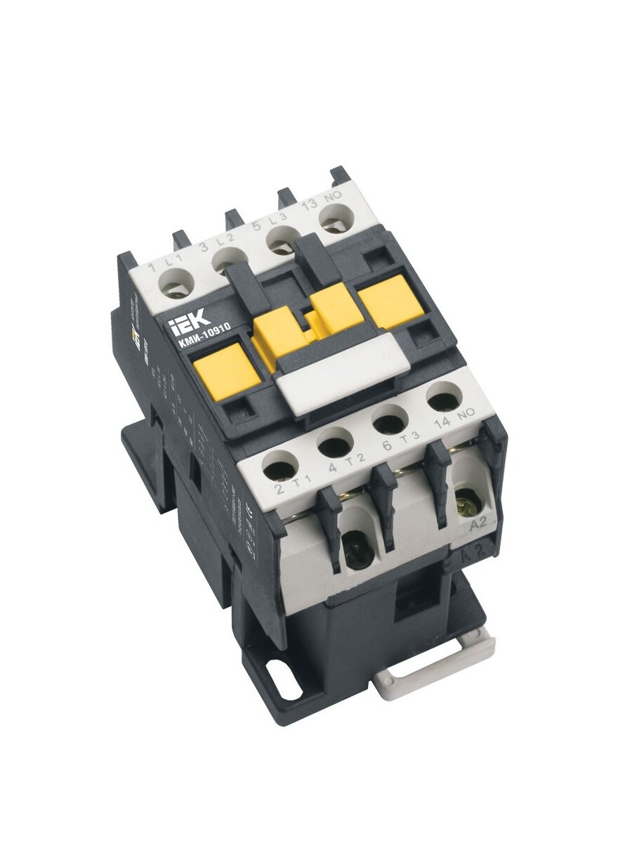 Контактор IEK КМИ-11810 KKM11-018-036-10, IP20, AC, монтажная плата, 18A, 36V