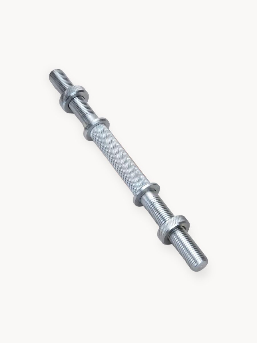 Набор гантельных грифов с замком-гайкой 40см, D 25мм