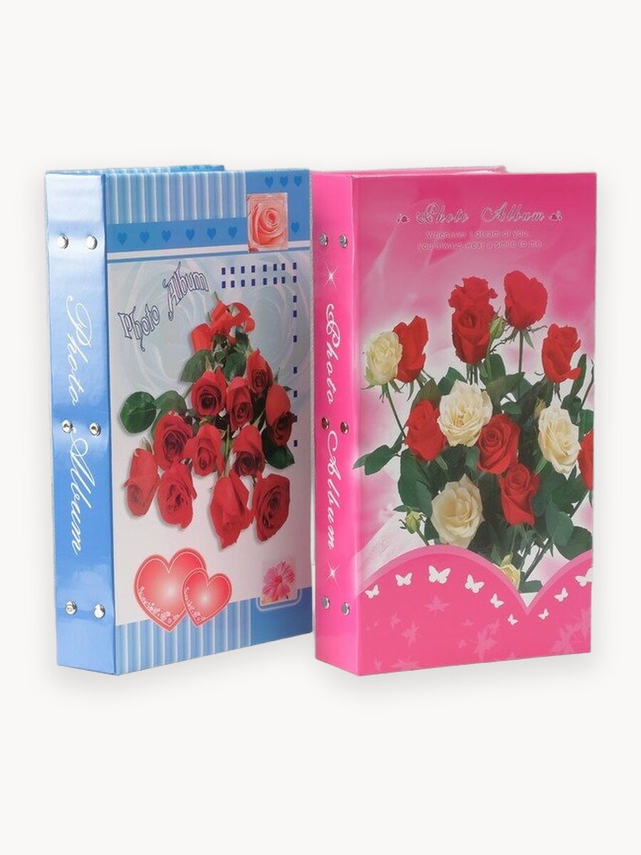 Фотоальбом на 300 фото 10×15 см «Цветочный парад», 33.5×18×5 см, микс