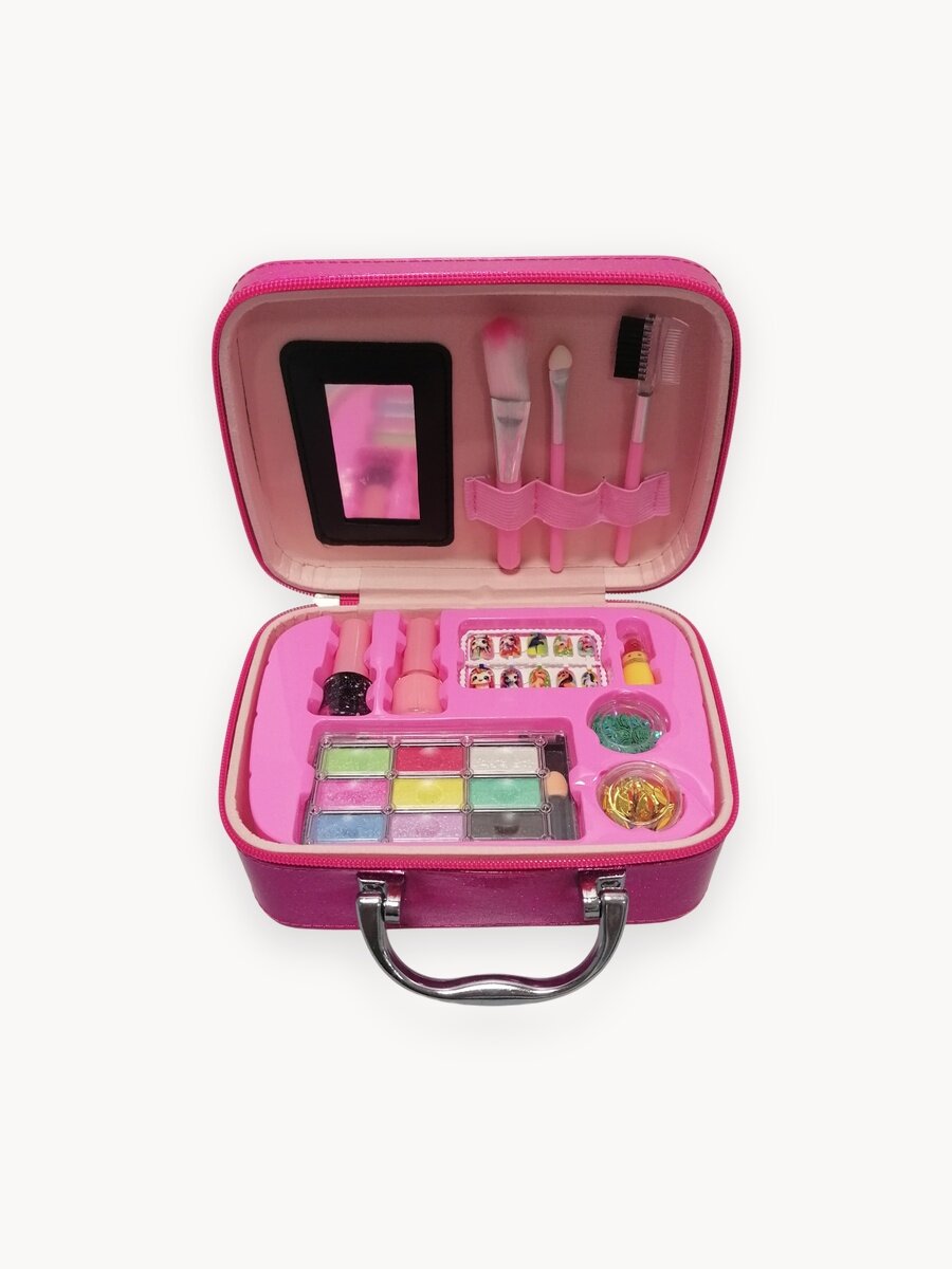 Набор детской декоративной косметики для девочек подарочный в чемоданчике
